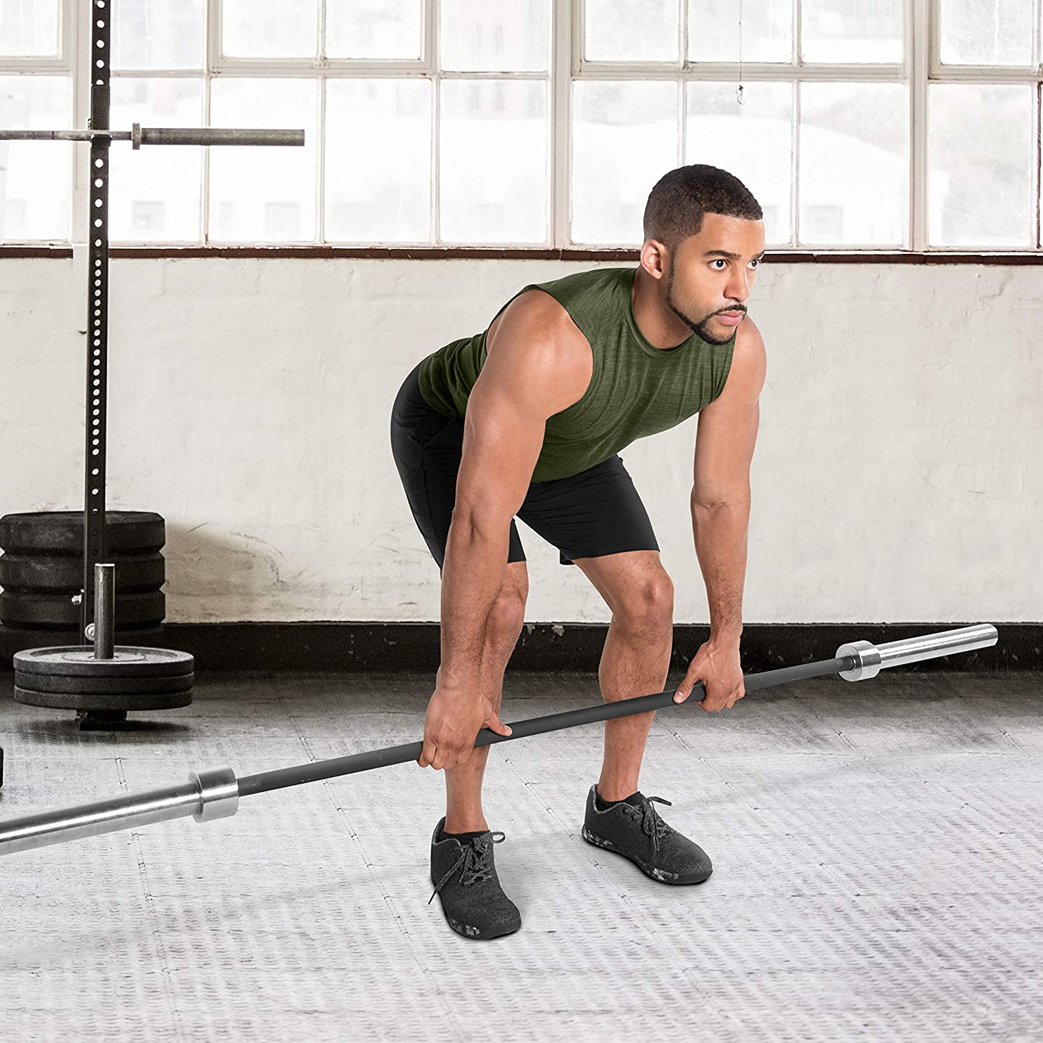 CAP Barbell "THE BEAST" Olympic Bar, 1000-LB Capacity, 7-ft | MAGMA Fitness