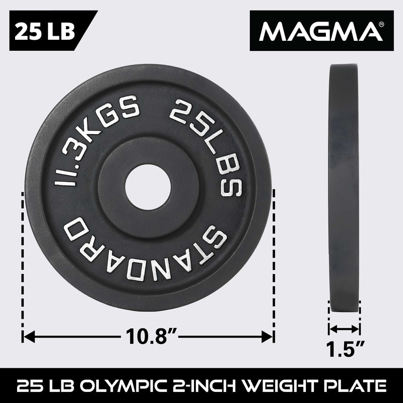 MAGMA Olympic Cast Iron Weight Plates | MAGMA Fitness